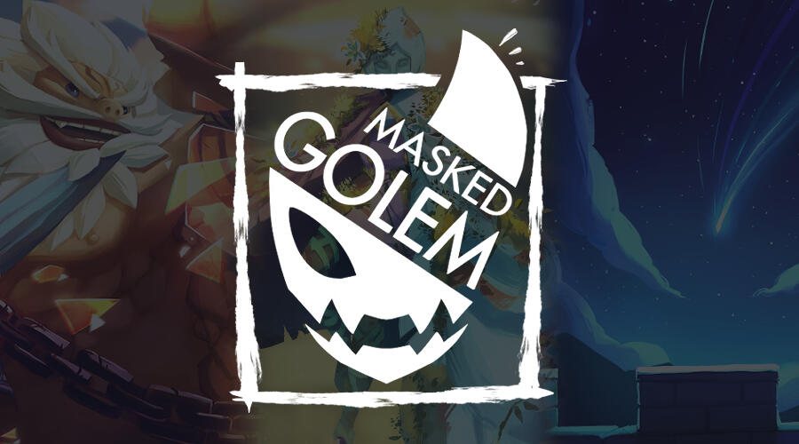 Masked Golem Art
